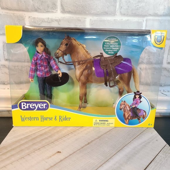 Breyer | Toys | Breyer 12 Classics Western Horse Rider Model Horse Set ...